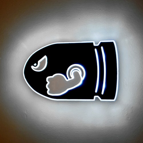 Metroid Samus Sign Neon Like LED Light Wall Decor - Etsy Canada