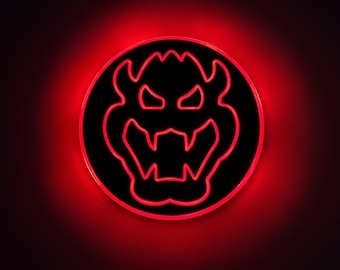 Bowser Neon Sign - Etsy