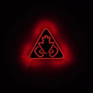 FNAF Security Breach Warning Sign , Neon Like , LED , Light , Wall ...