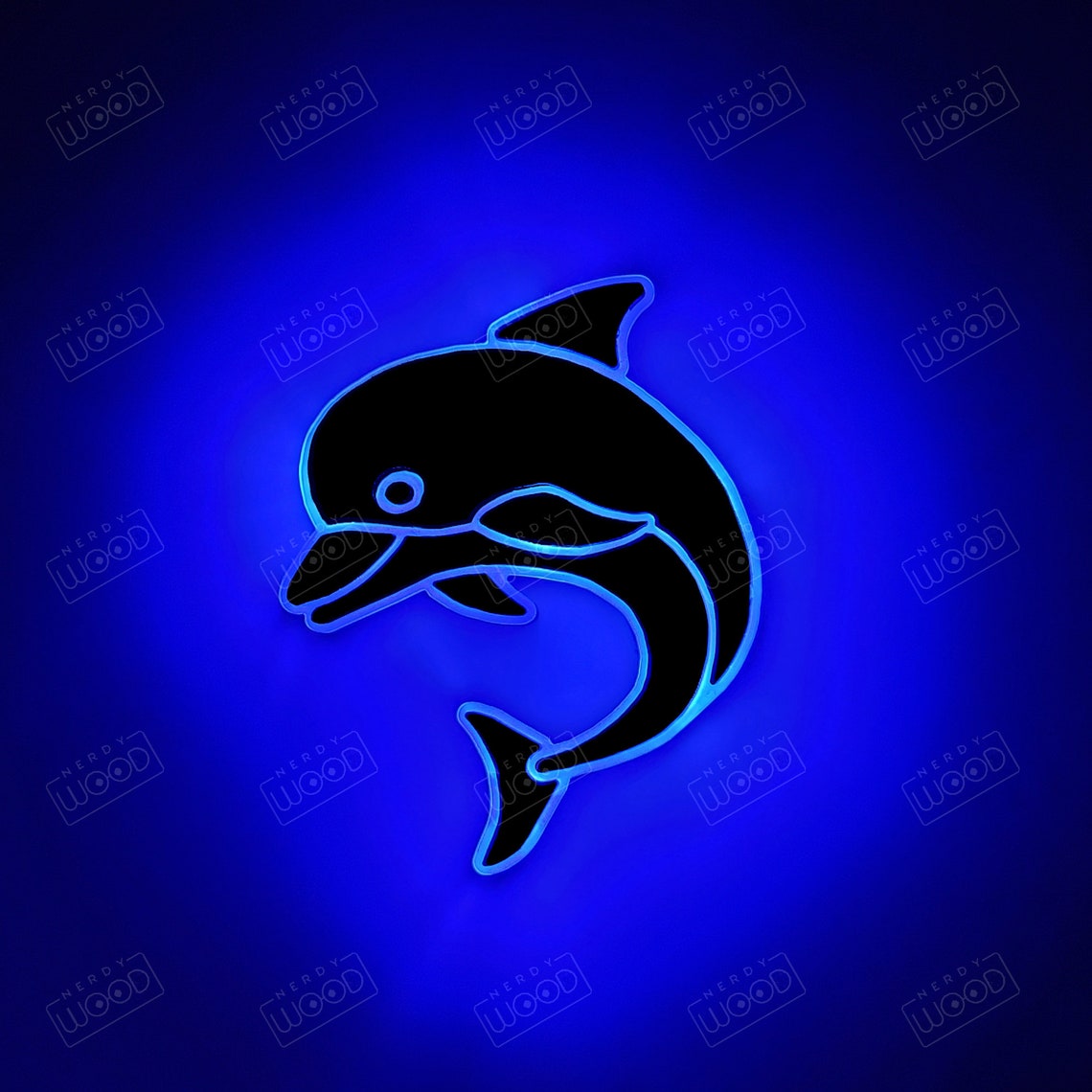 Dolphin Light up Sign Neon Like LED Dolphin Decor Night - Etsy