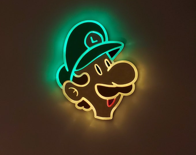 PAPER LUIGI Embroidered Iron-on NES Nintendo Throwback Patch - Etsy