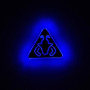 FNAF Bonnie Security Breach Warning Sign , Neon Like , Bonnie Light ...