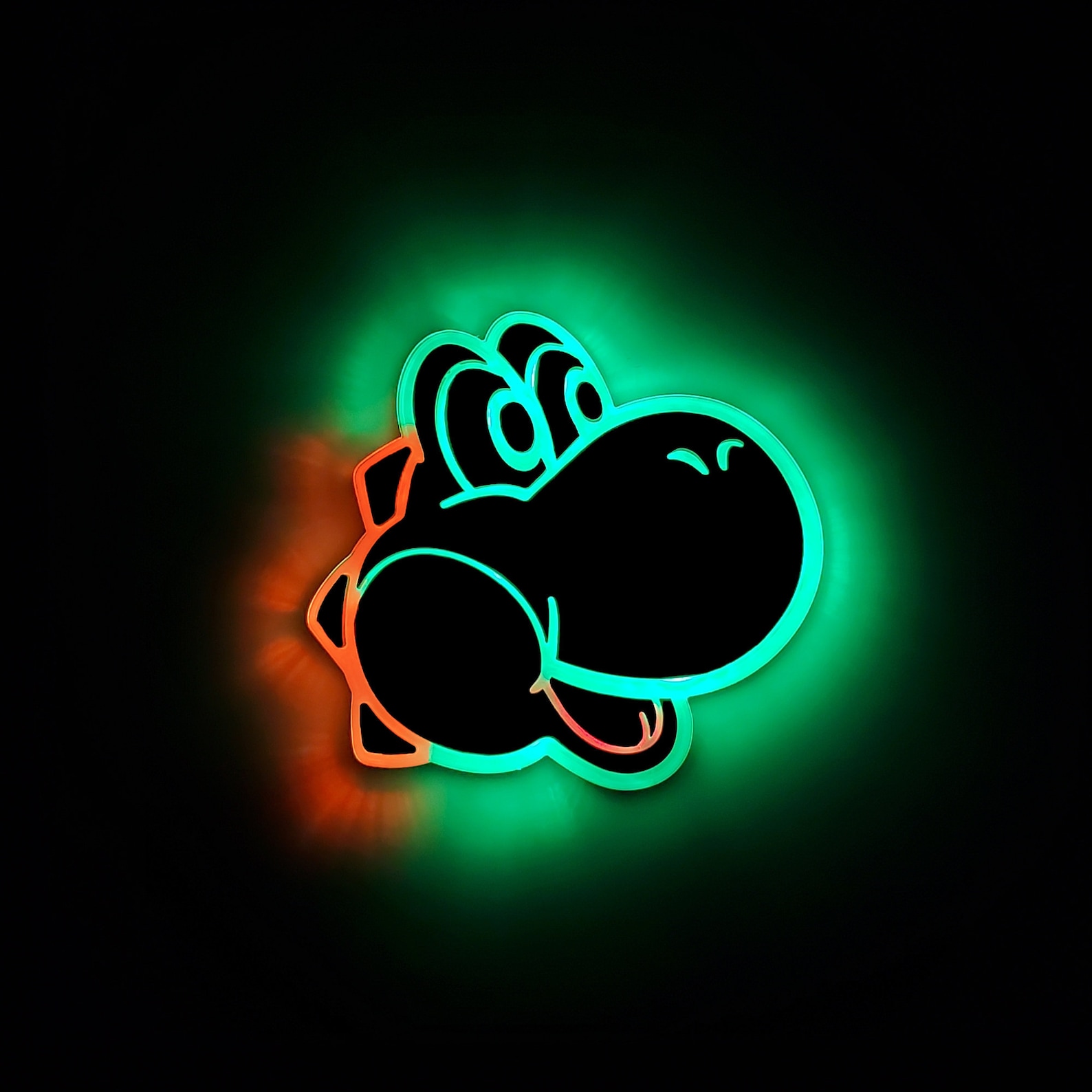 Yoshi Sign Neon Like Yoshi Light Art Wall Decor Yoshi - Etsy India