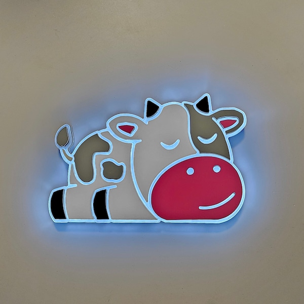 Cow Night Light - Etsy