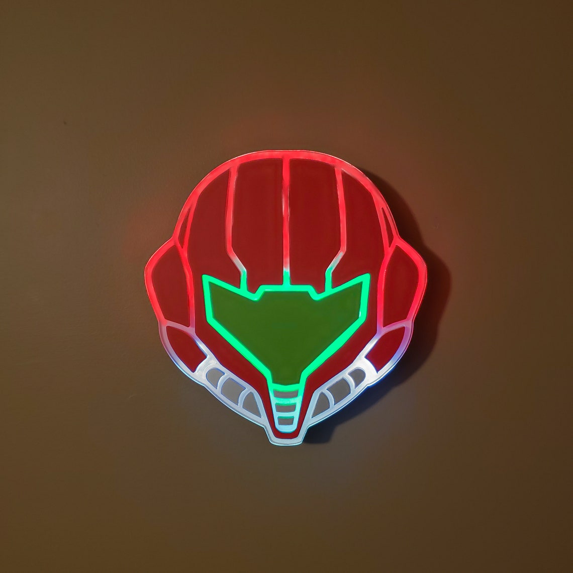 Metroid Samus Sign Neon Like LED Light Wall Decor - Etsy Canada