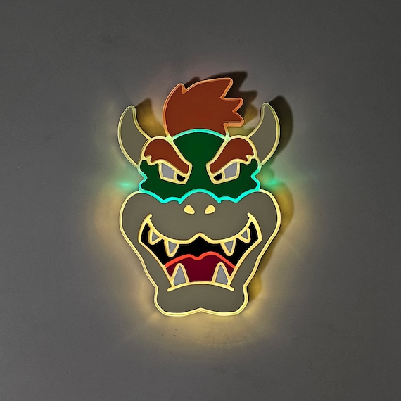 Bowser Face Paint