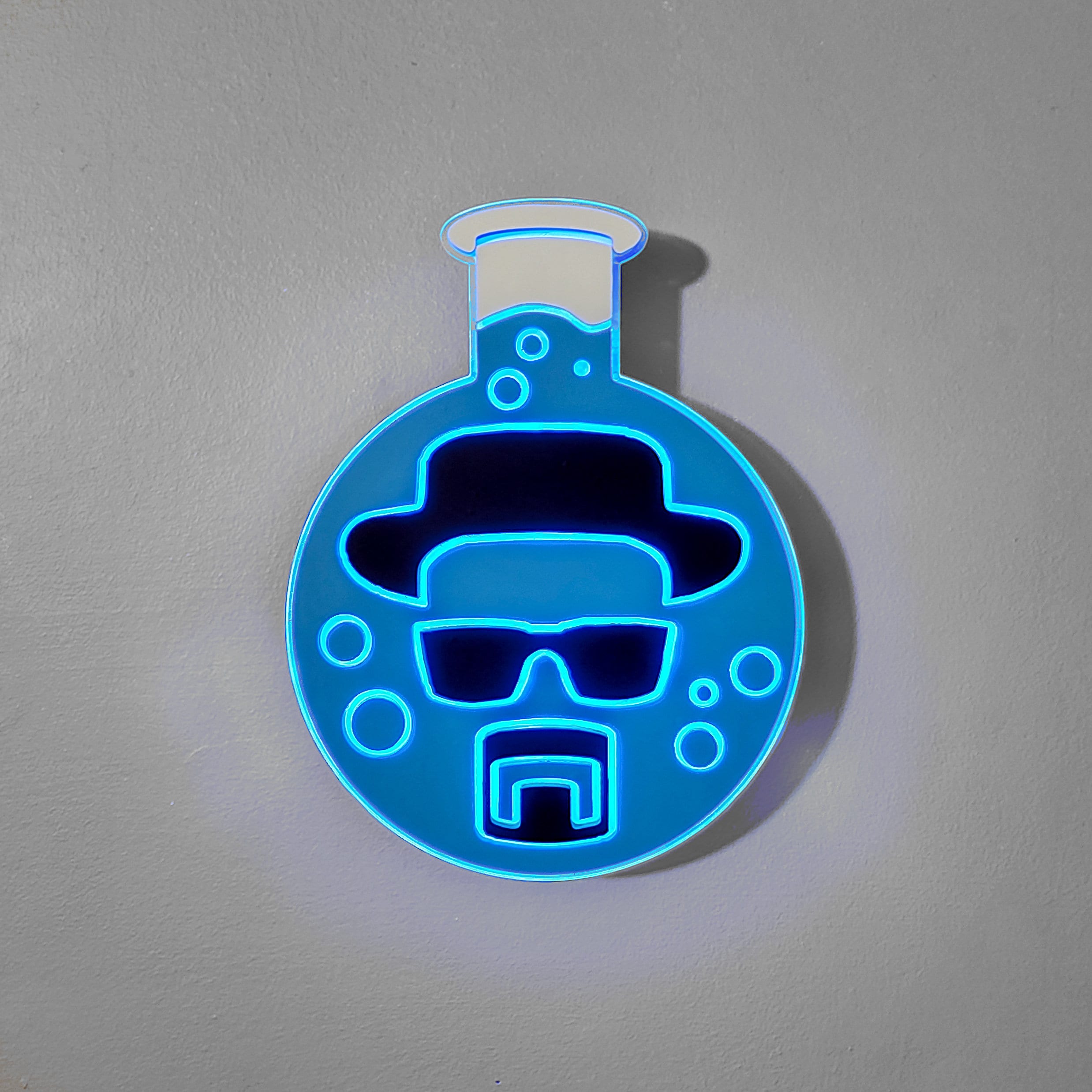 Breaking Bad Heisenberg Sign Neon Like LED Light Wall | Etsy