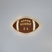 Football Light up Wall Sign, Football Neon Like, Football Night Light ...
