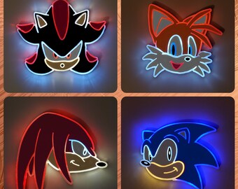 Sonic the Hedgehog Decor - Etsy