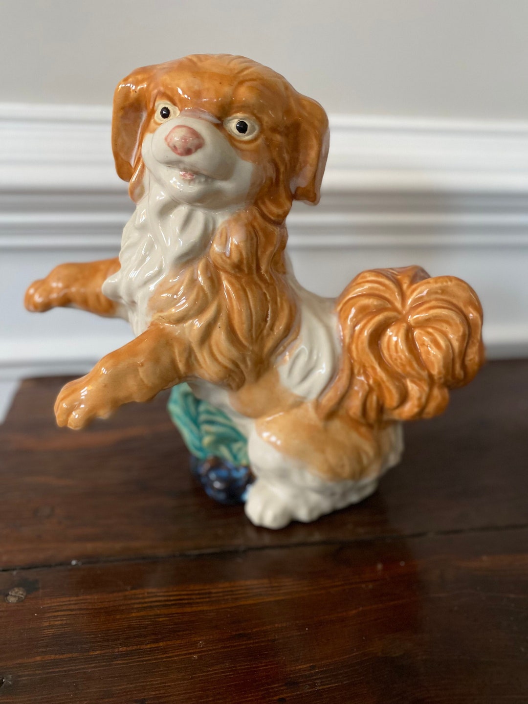 Ceramic Cavalier Dog - Etsy