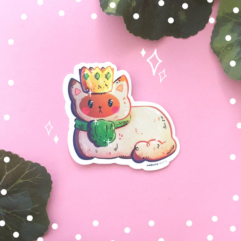 Cute Cat Stickers Kitten Stickers Cat Vinyl Stickers Vinyl - Etsy