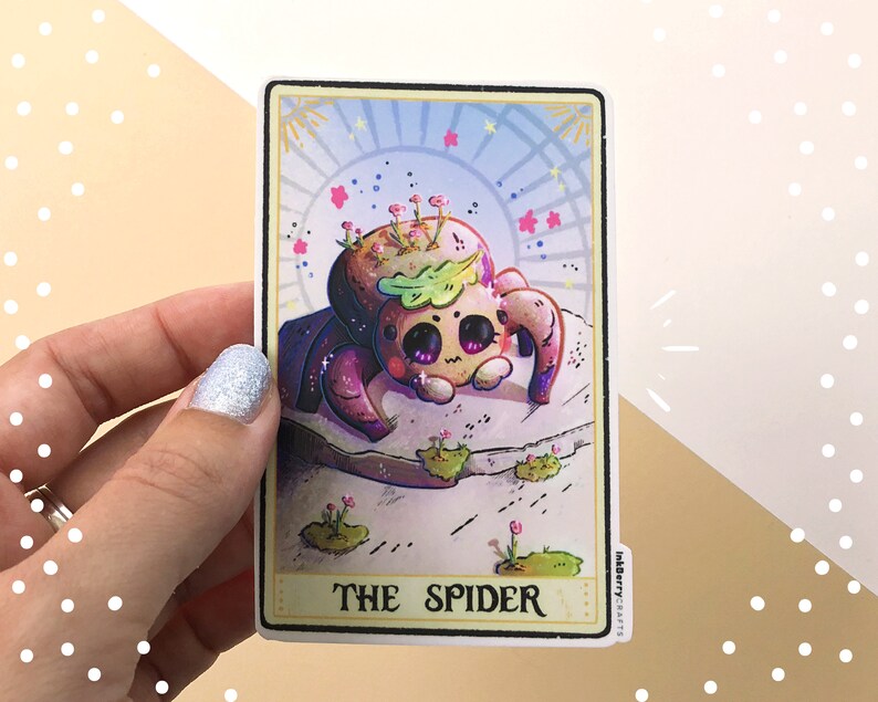 Spider Stickers Bug Stickers Insect Stickers Cute Stickers | Etsy