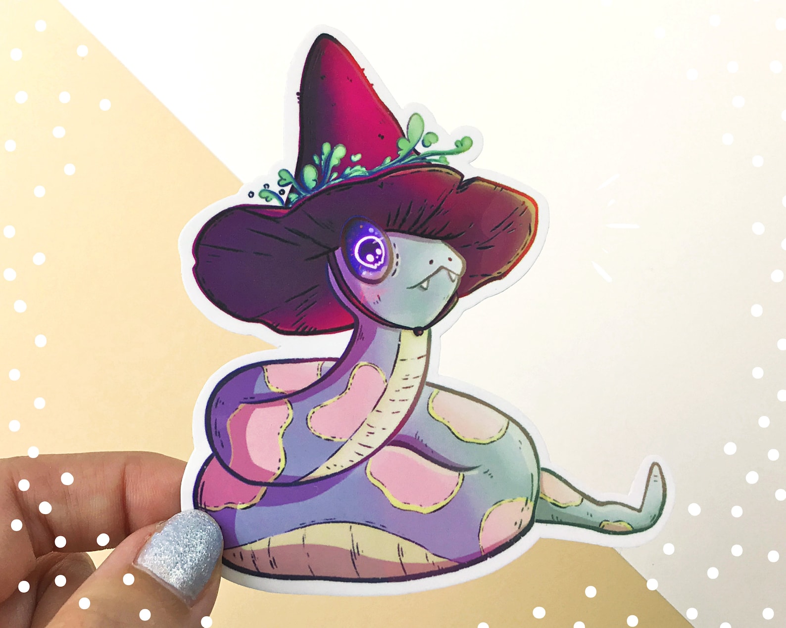 Snake Sticker Snake Vinyl Sticker Snake Art Laptop - Etsy