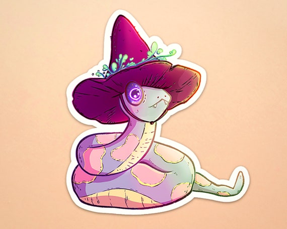 Snake Sticker Snake Vinyl Sticker Snake Art Laptop - Etsy
