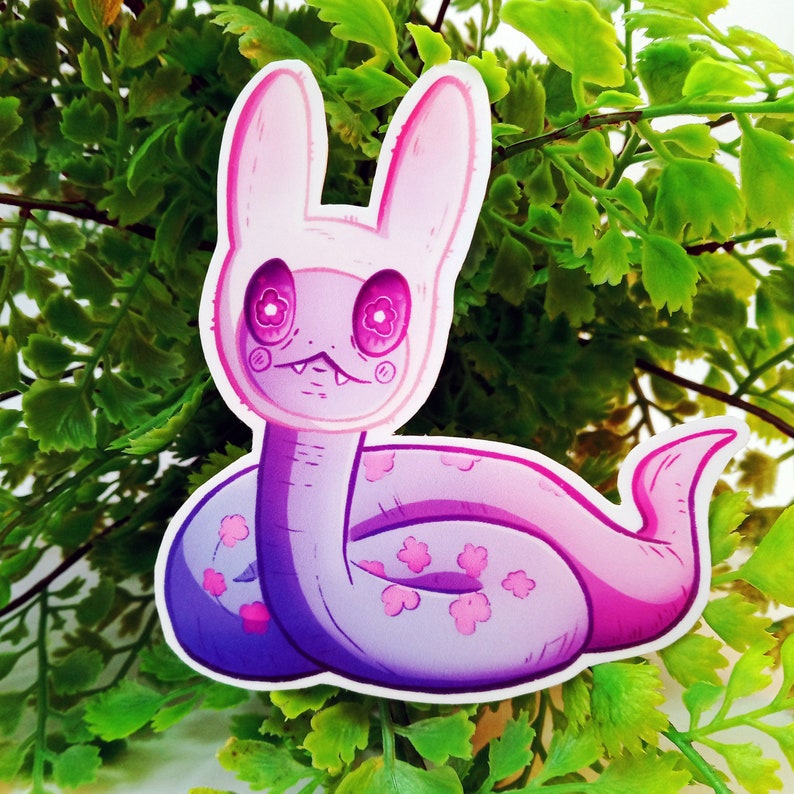 Snake Sticker Snake Vinyl Sticker Snake Art Laptop | Etsy