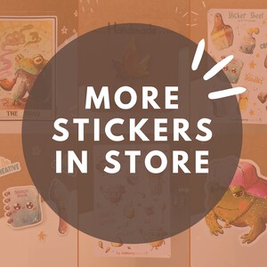 Spider Stickers Bug Stickers Insect Stickers Cute Stickers | Etsy