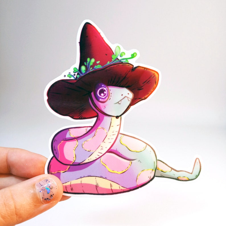 Snake Sticker Snake Vinyl Sticker Snake Art Laptop | Etsy