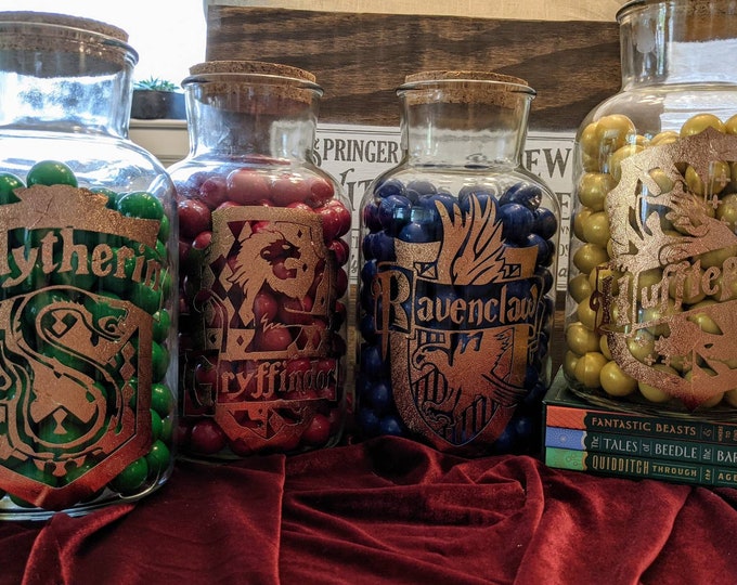 House Points Glass Wizard School Replica Customizable House Points ...