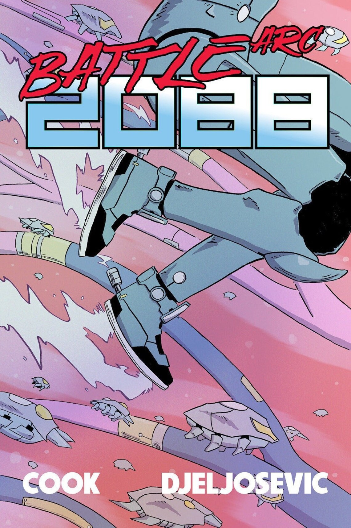 Battle Arc 2088 - Cyberpunk Action Comic Book - Etsy