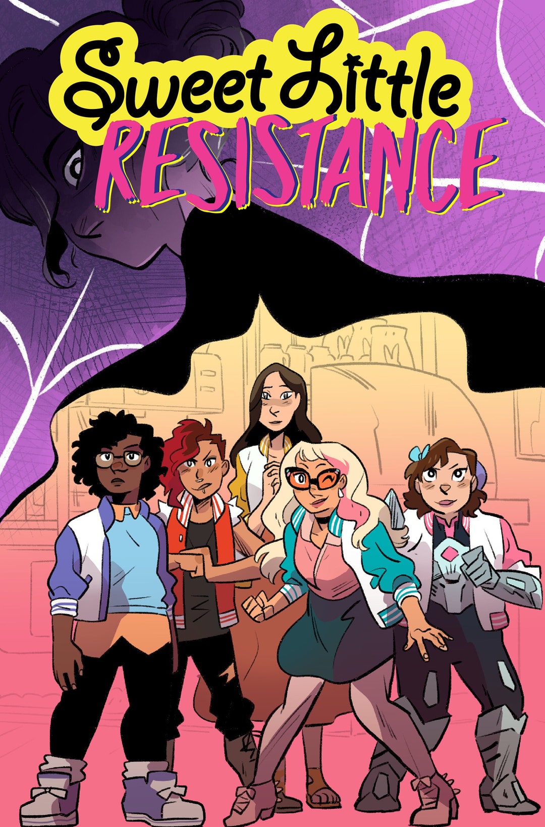 Sweet Little Resistance TPB - Magical Girl Coffee Shop Hangout Comic - Etsy