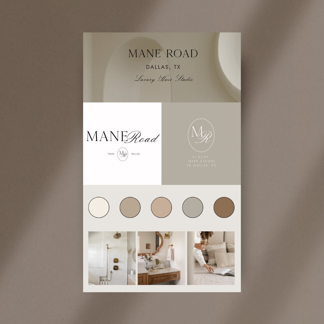 The Charlotte Timeless Semi-custom Brand Suite for Stylists - Etsy