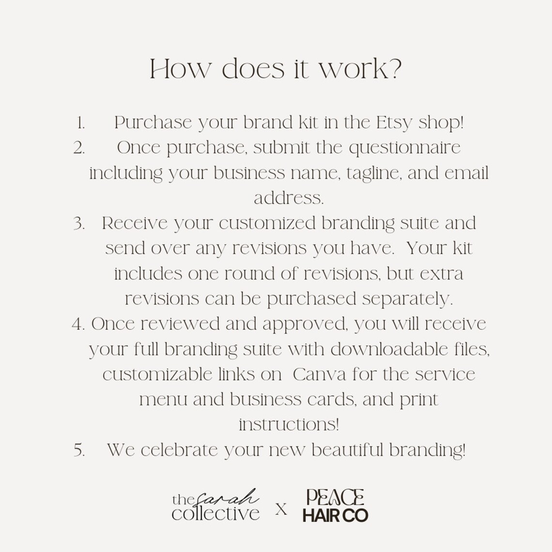 The Samantha Modern Semi-custom Brand Suite for Stylists - Etsy