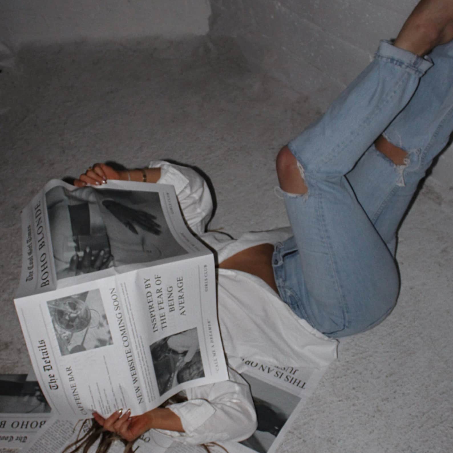 Brand Announcement Newspaper Template - Etsy