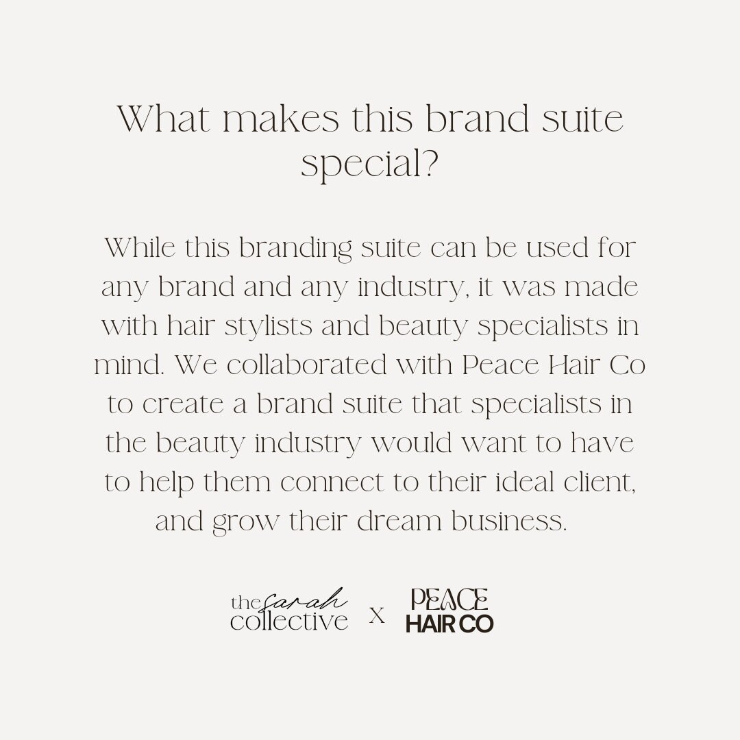 The Samantha Modern Semi-custom Brand Suite for Stylists - Etsy