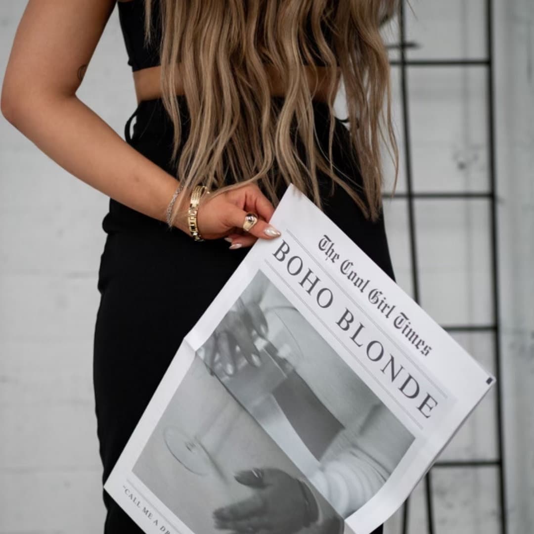 Brand Announcement Newspaper Template - Etsy