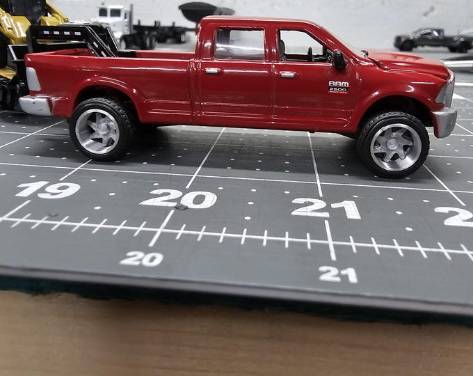 1/64 3d Printed Wheels With Rubber Tires for Ertl, Greenlight ...