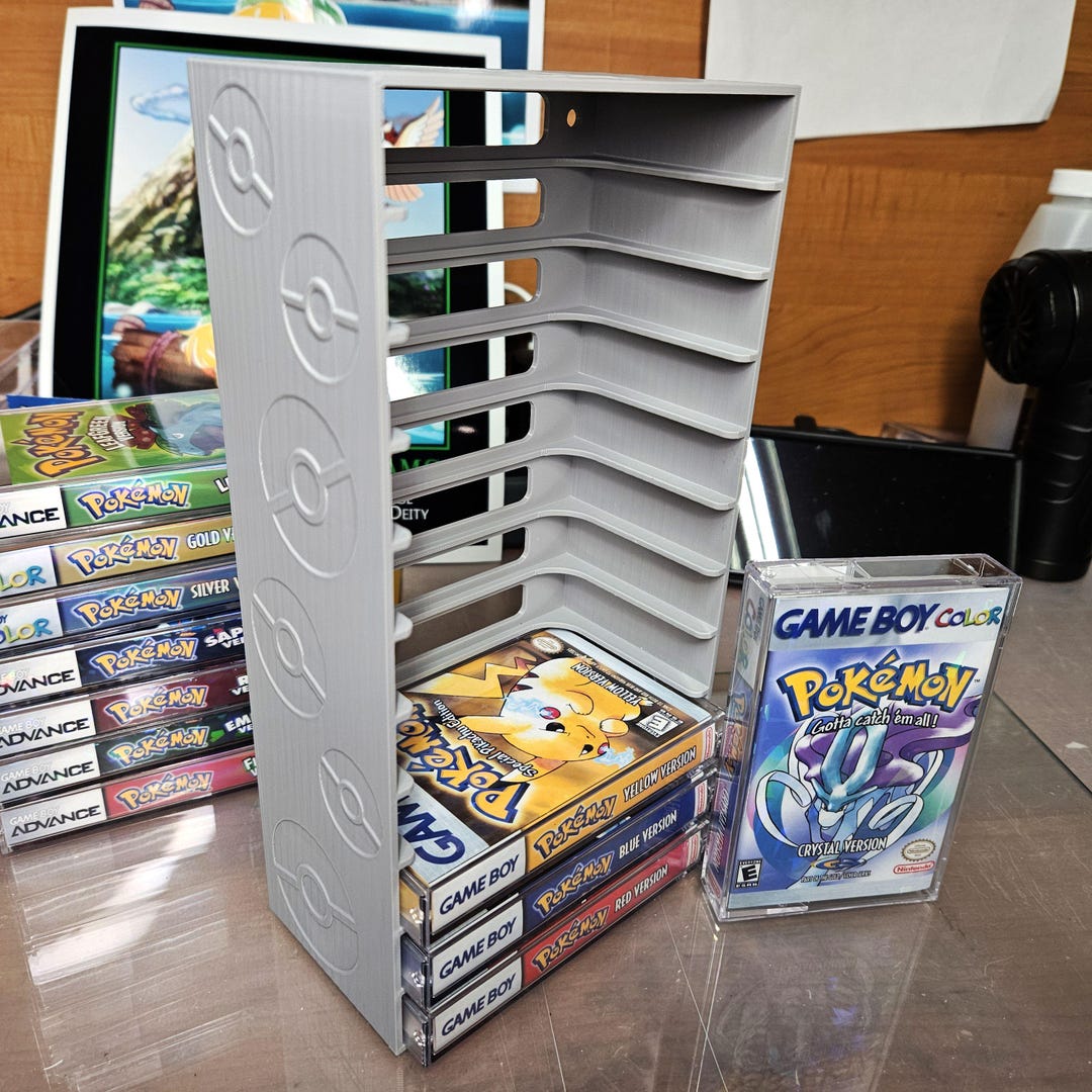 Organizer / Rack for Cassette Game Cases - GB, GBC, GBA, Etc - Etsy
