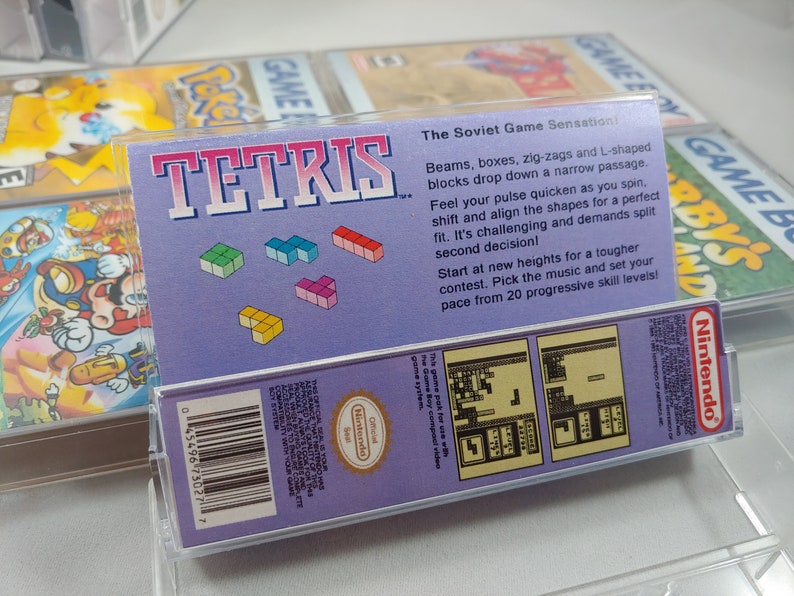 Artwork Only J-card for Cassette Case Gameboy GBA GBC GB - Etsy
