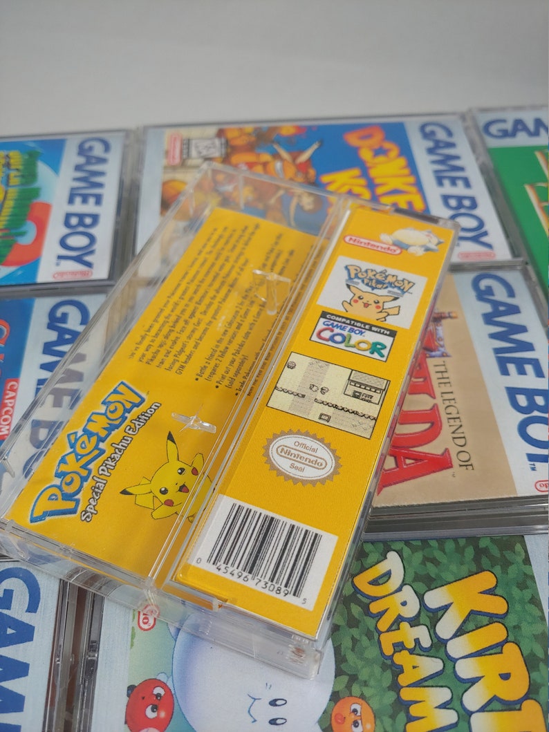 Artwork Only J-card for Cassette Case Gameboy GBA GBC GB - Etsy