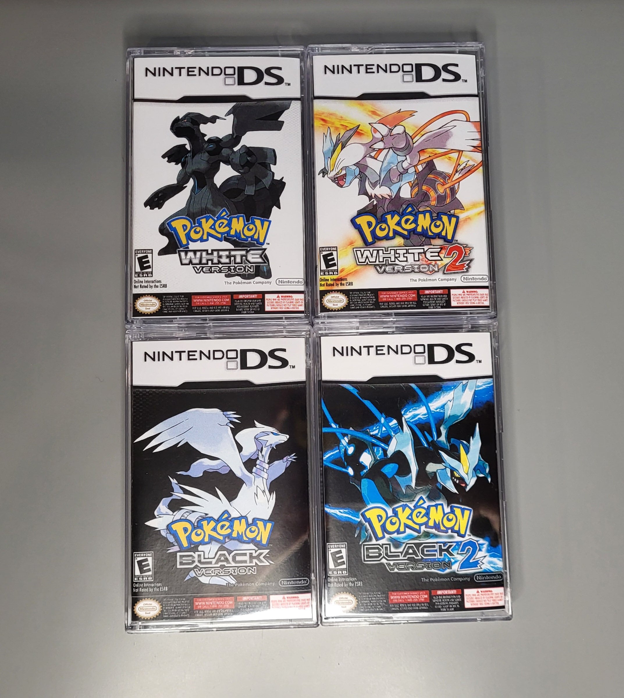 Pokémon DS Set W/ Inserts Game Cases for DS - Etsy Singapore