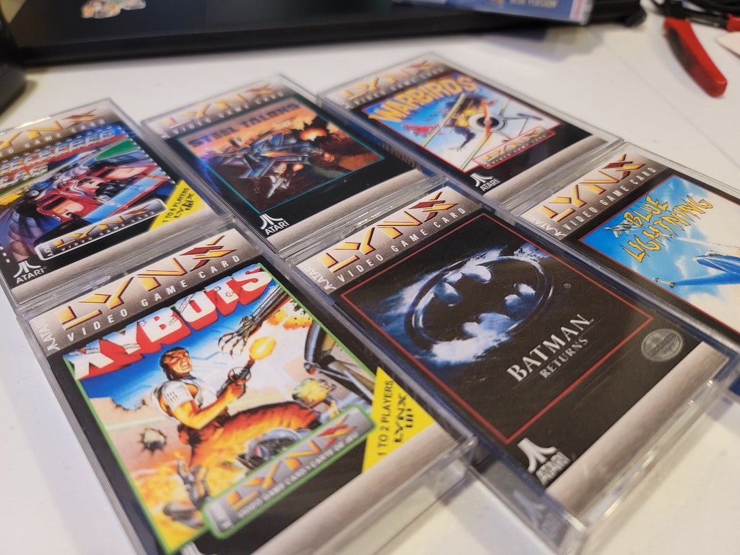 Atari Lynx, TG-16 Game Cases - Etsy