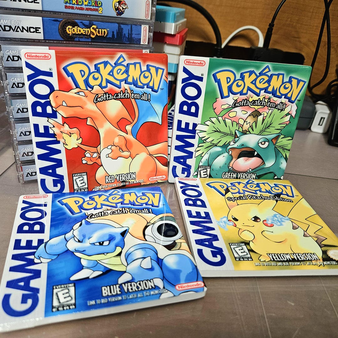 Pkmn Coasters - Individual Ceramic Coasters - Etsy