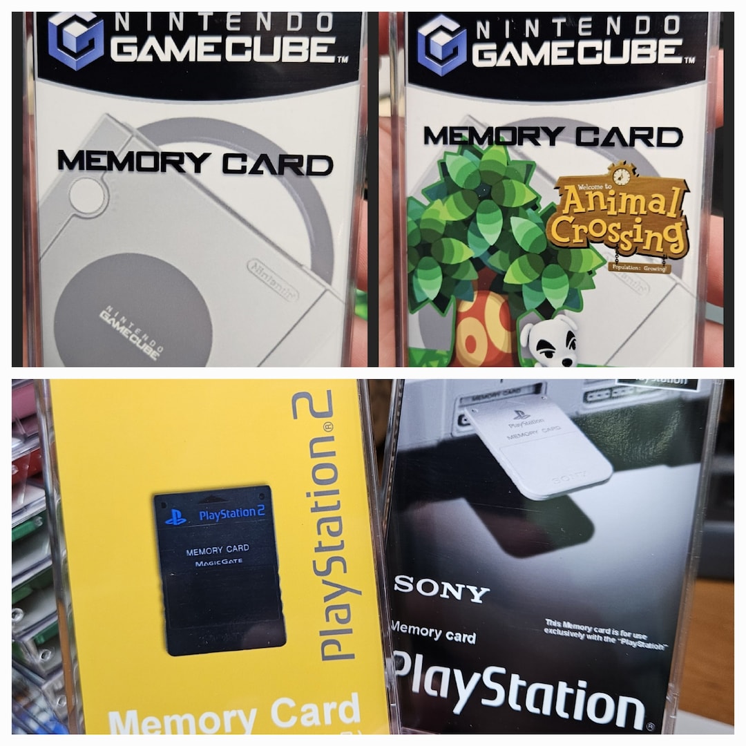 Memory Card Case - GC/PS/PS 2 - Etsy