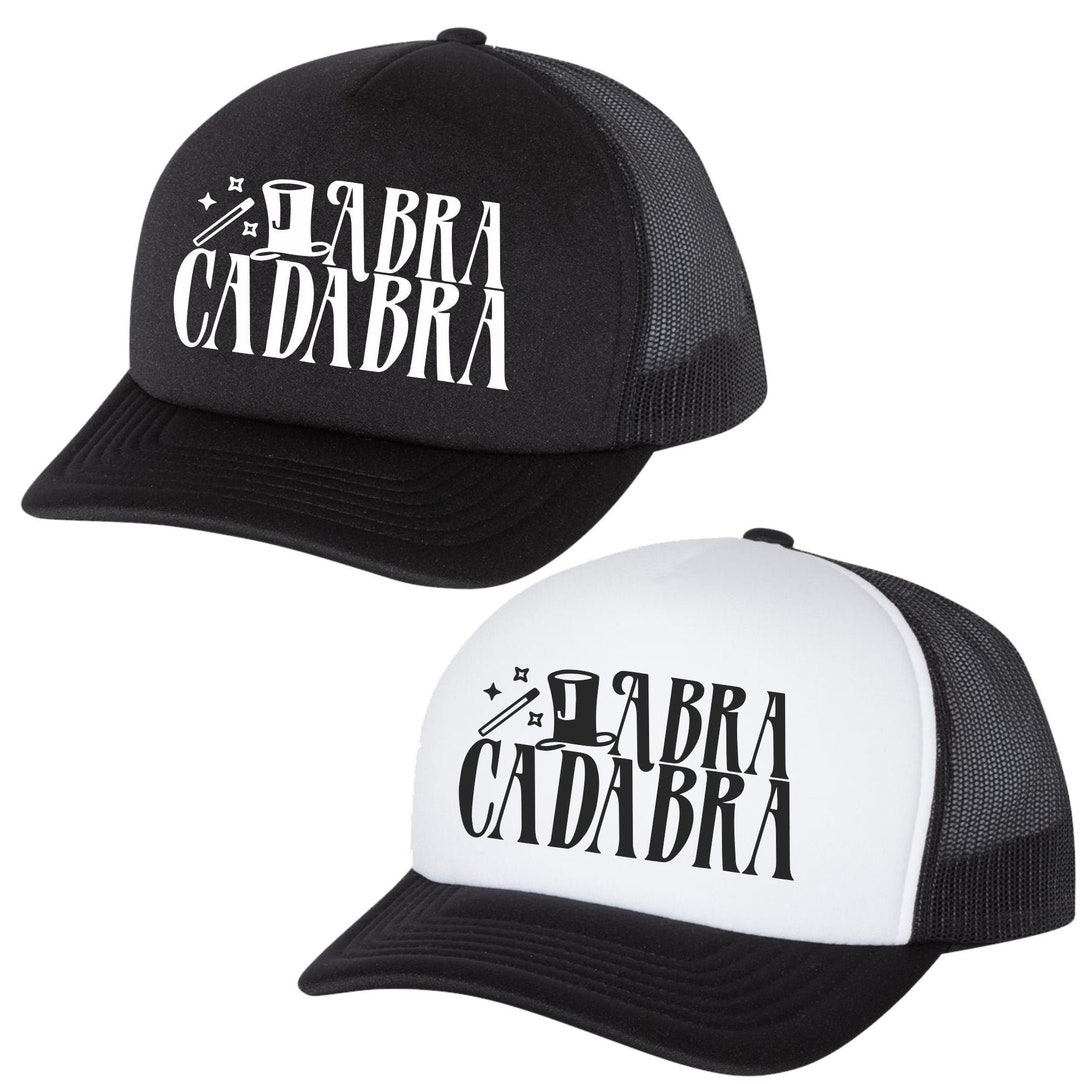 Abra Cadabra Magic Magician Trucker Hat - Many Colors & Sizes Available ...