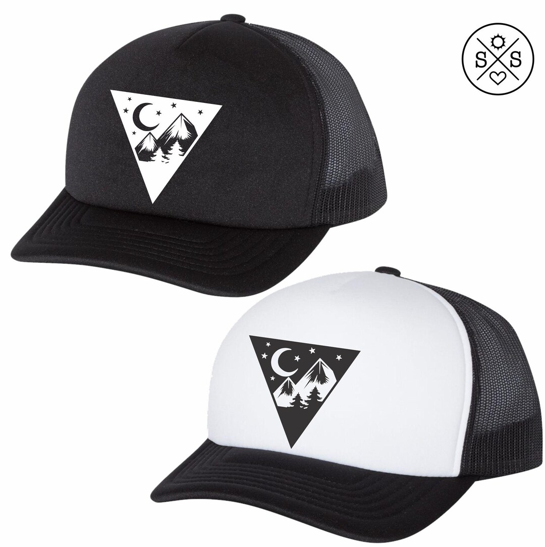 Wild Triangle Trucker Hat - Many Colors & Sizes Available - Etsy