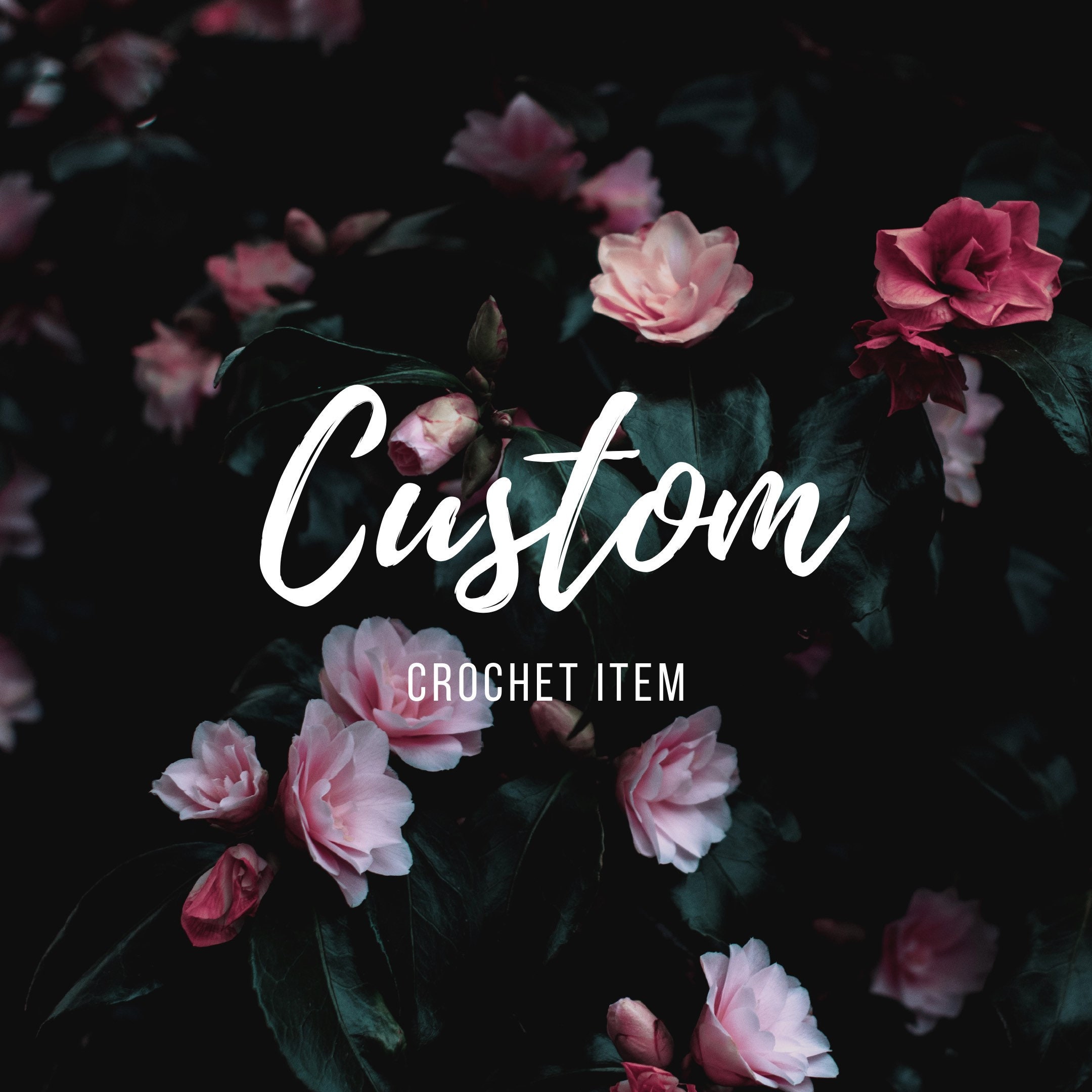 Custom Crochet Item - Etsy