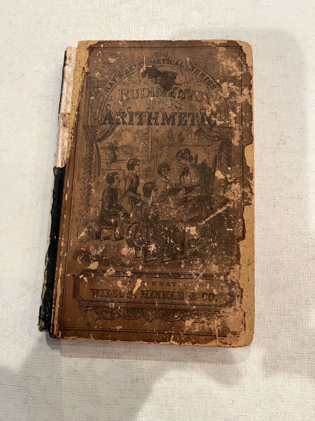 Antique Ray’s Rudiments of Arithmetic Book. Over 150 Years Old ...