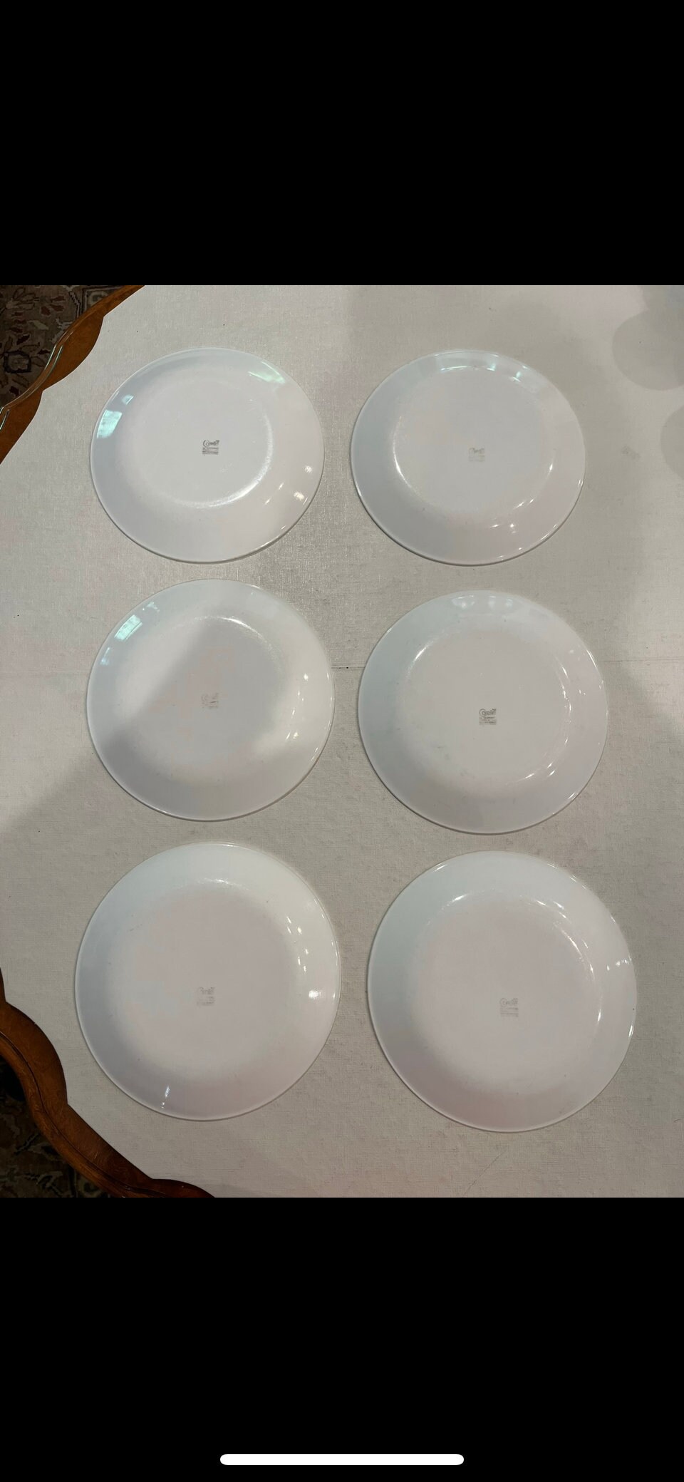 Vintage Corelle Strawberry Blossom Plant Plate Set. Set of 6. so Sweet ...