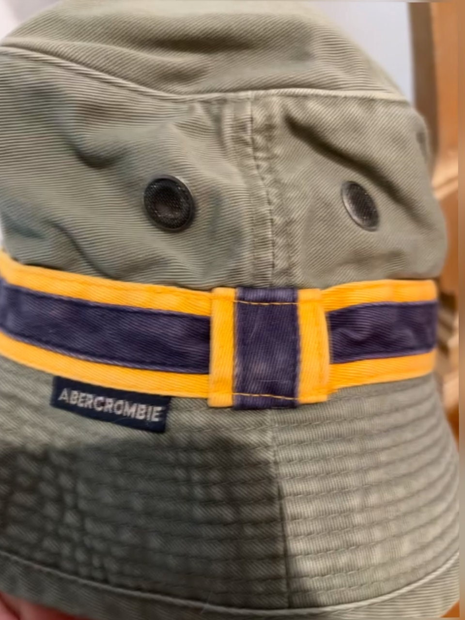 Vintage Abercrombie & Fitch Army Green Bucket Hat. GUC - Etsy