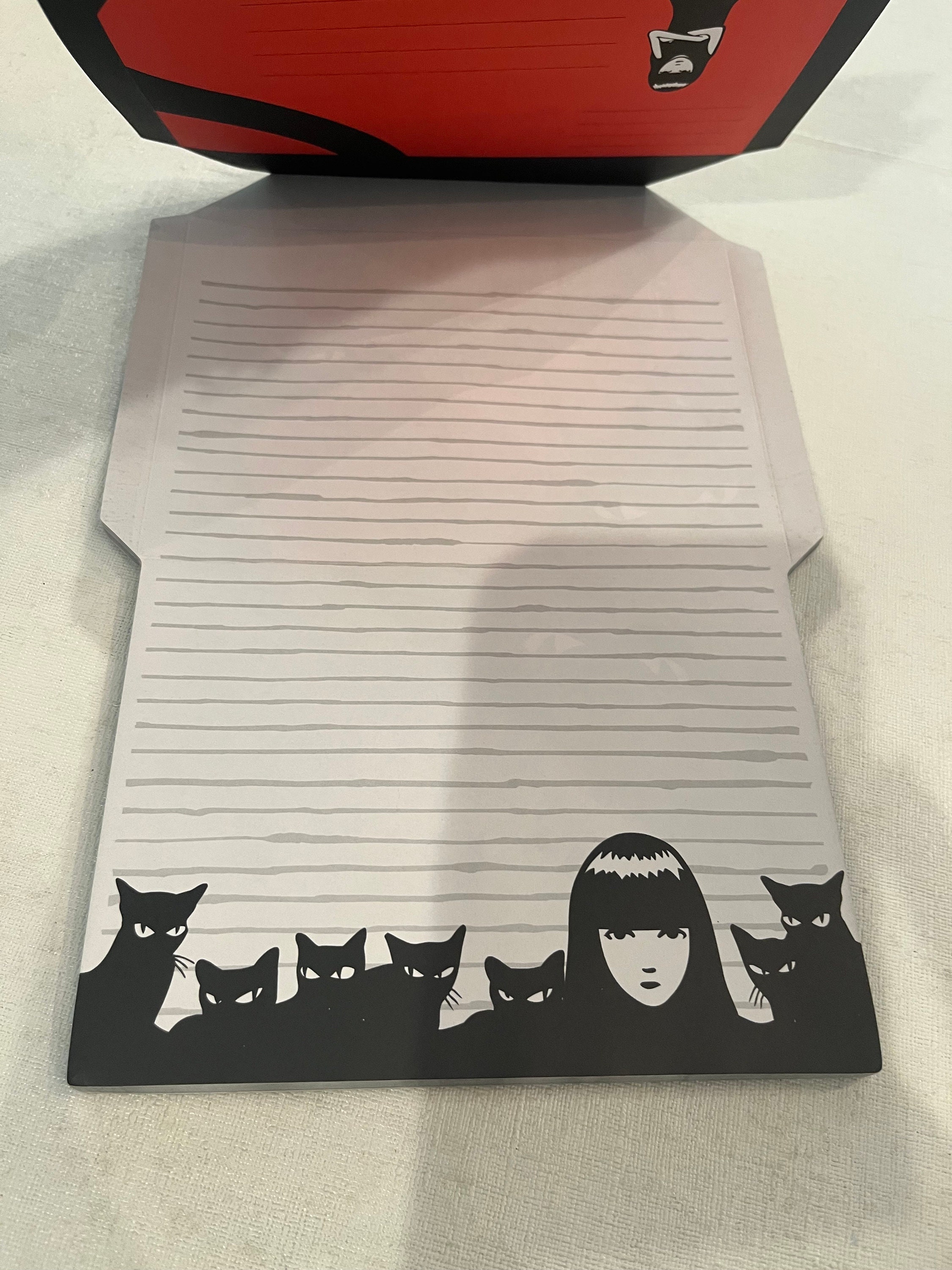 Rare 2001 Emily the Strange, Emily’s Black Mail Stationary Note Pad ...