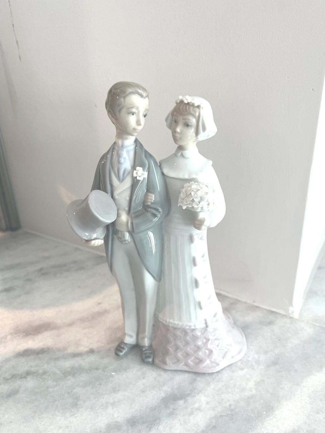 Vintage Lladro Wedding Couple Porcelain Figurine. Absolutely Stunning ...