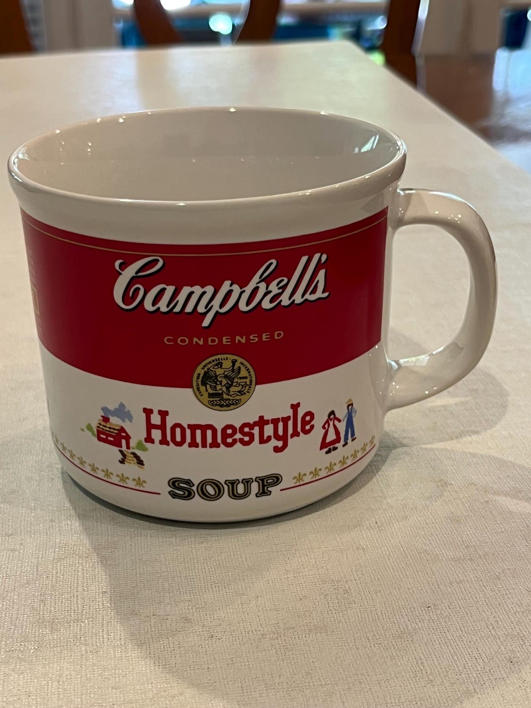Vintage 1989 Campbell’s Homestyle Soup Can Style Mug. so Cute! - Etsy