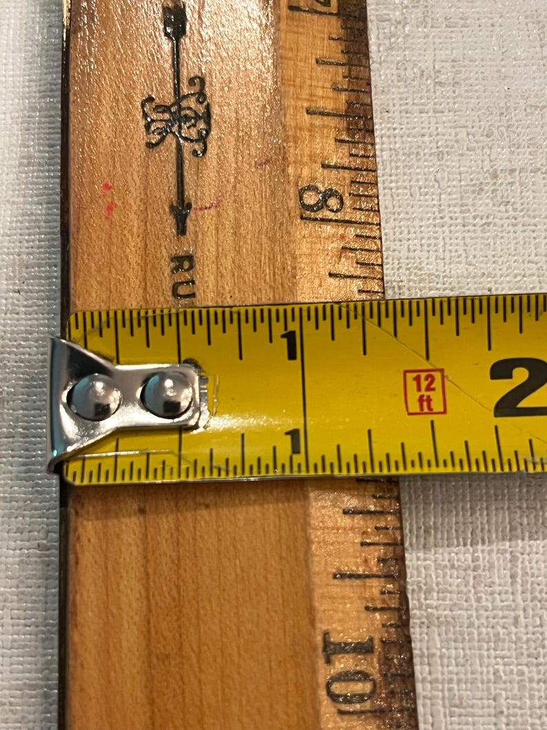 Vintage Westcott Wooden Inch Ruler. - Etsy