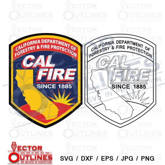 CAL FIRE LOGO | Etsy