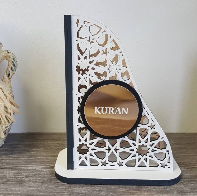 Book Shelf | Quran Holder | Islamic Hanging | Quran Storage Box ...