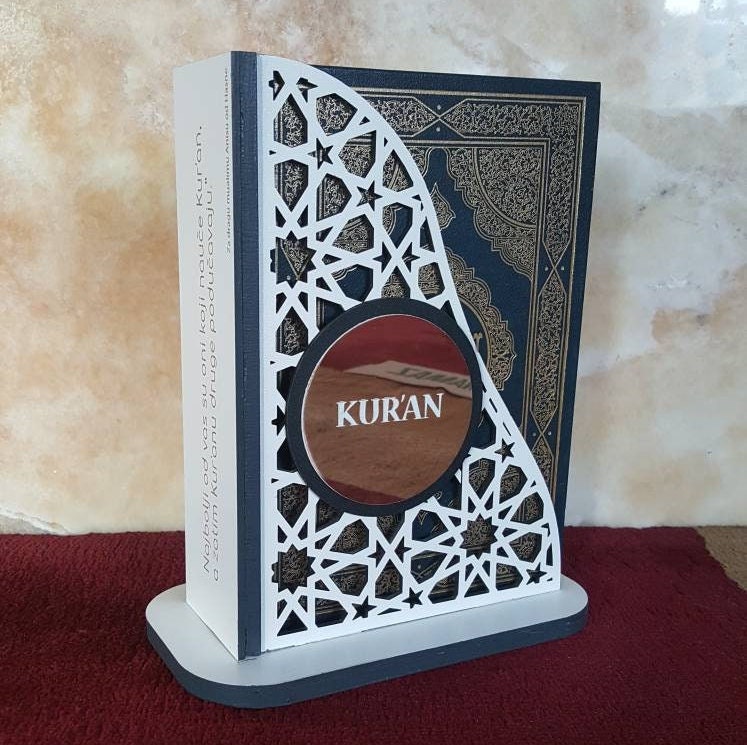 Book Shelf Quran Holder Islamic Hanging Quran Storage Box Islamic Gift ...